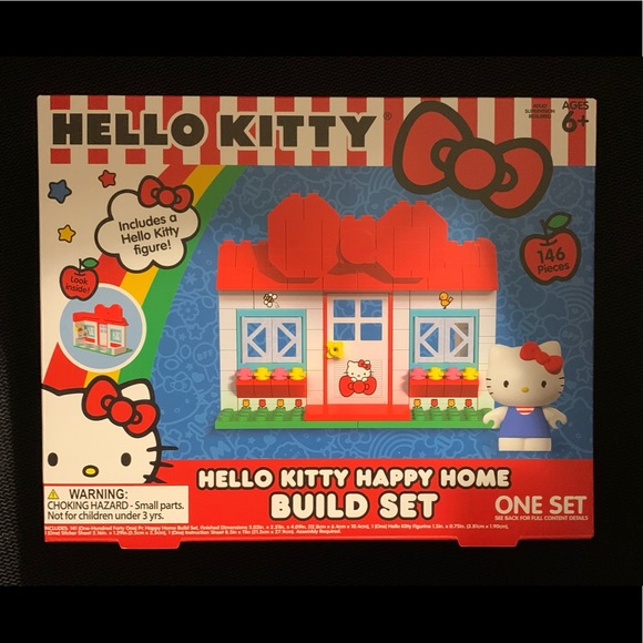 Toys | Hello Kitty Happy Home Build Set | Poshmark